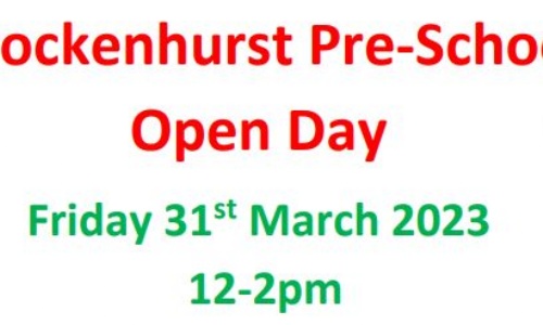 Brockenhurst C of E Primary School - Pre-School Open Day